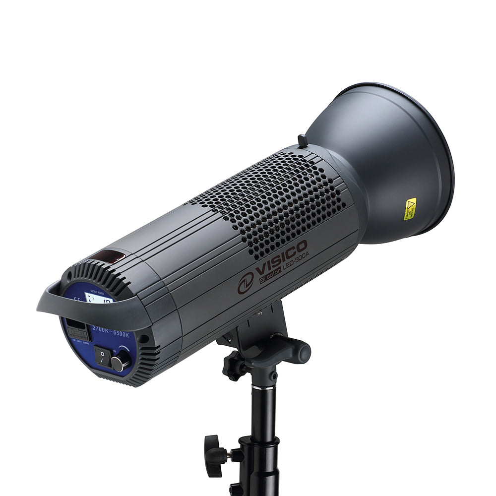 Visico 300 Watt adjustable Power & Colour Temp LED Studio Light with B